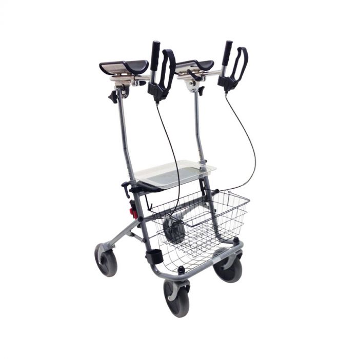 CRISTALLO Arthritis Rollator | Four-wheel walker | Sanrai Med