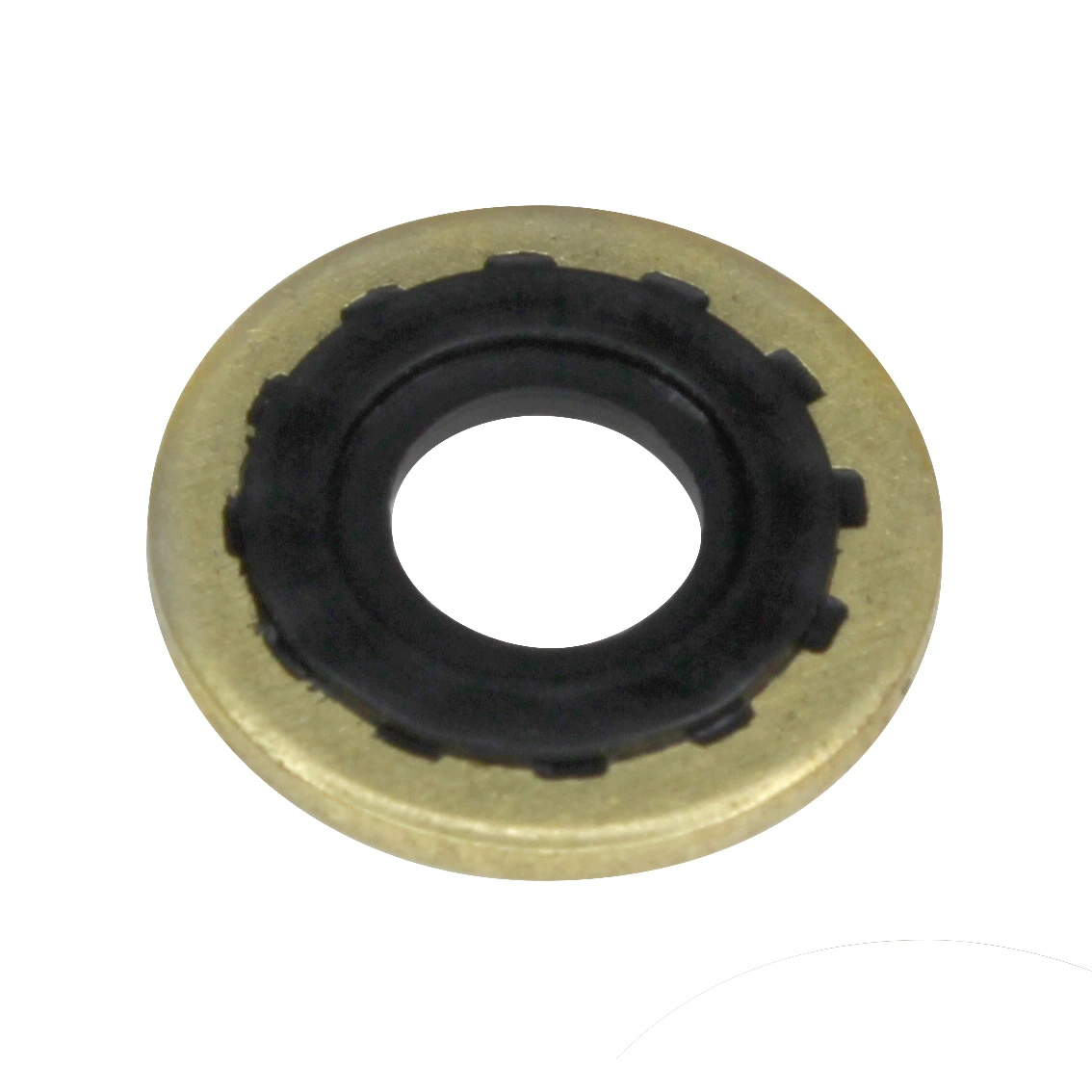 Brass Washer with Rubber Ring – Durable, Leak-Proof Oxygen Connection